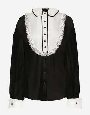 Dolce & Gabbana Silk Chiffon Shirt