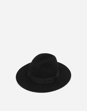 Dolce & Gabbana Wool Felt Fedora - Black