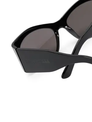 Balenciaga Rectangle-frame Sunglasses