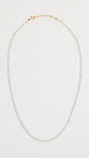 Jia Jia June Beaded Necklace - Moonstone
