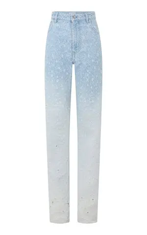 Rabanne Ombre Straight-leg Jeans - Light Wash