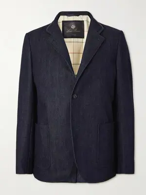 Loro Piana Notched Lapel Outerwear For Men