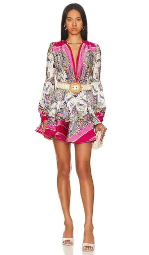 BRONX BANCO Printed Mini Dress