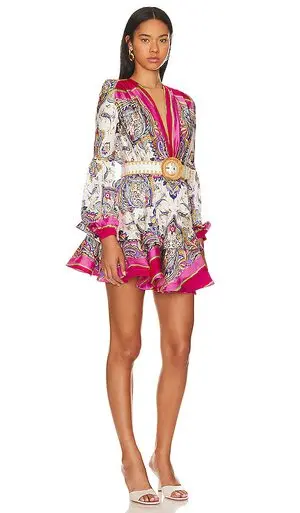 BRONX BANCO Printed Mini Dress
