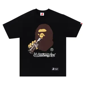 A BATHING APE X Coca-cola Ape Head Tee - Black