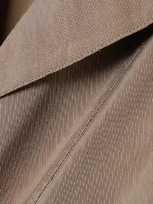 JOSEPH Dareau Silk-blend Twill Midi Shirt Dress