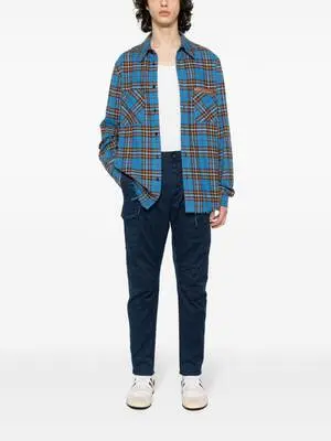 Dsquared2 Tapered Cargo Trousers - Blue