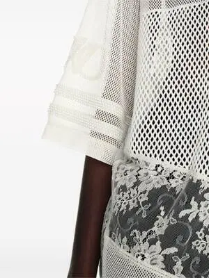 Off-White Panelled Semi-sheer T-shirt