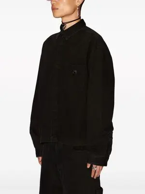 AMBUSH Logo-embroidered Cotton Shirt