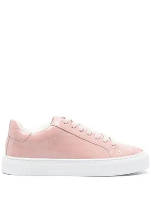 Hide&jack Gold Tone Sneakers For Women