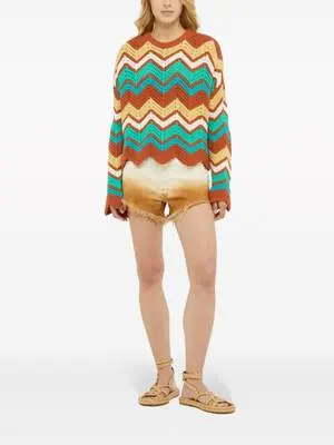 Alanui Chevron Knit Jumper