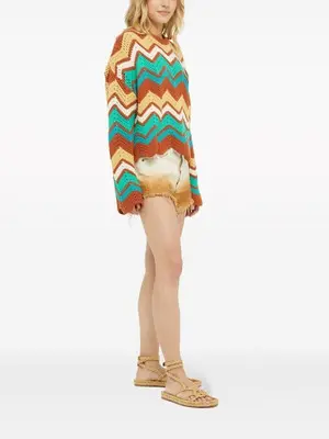 Alanui Chevron Knit Jumper