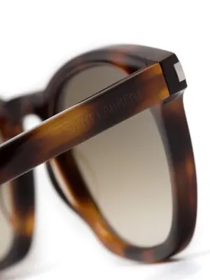 Saint Laurent Sl28 Sunglasses - Brown
