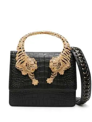Roberto Cavalli Roar Leather Tote