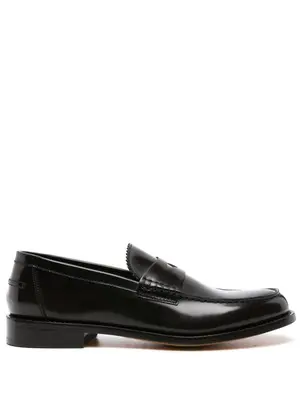 DOUCAL'S High-shine Leather Loafers
