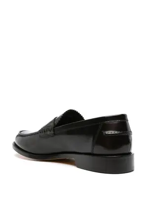 DOUCAL'S High-shine Leather Loafers