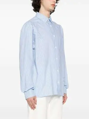 A.p.c. Malo Striped Shirt - Blue