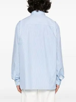 A.p.c. Malo Striped Shirt - Blue