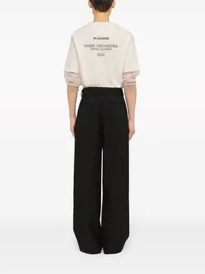 JIL SANDER Layered Long-sleeve T-shirt - White