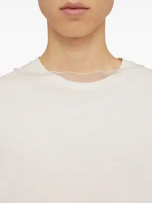 JIL SANDER Layered Long-sleeve T-shirt - White