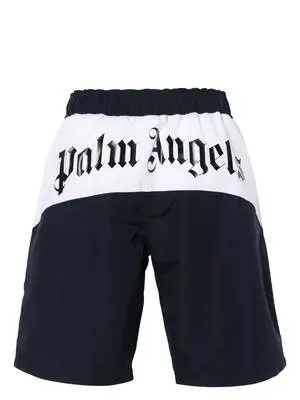 Palm Angels Logo-print Swim Shorts