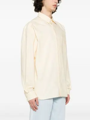 A.p.c. Malo Striped Shirt - Yellow