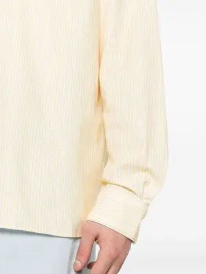 A.p.c. Malo Striped Shirt - Yellow