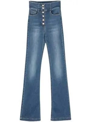Elisabetta Franchi Whiskering Jeans For Women