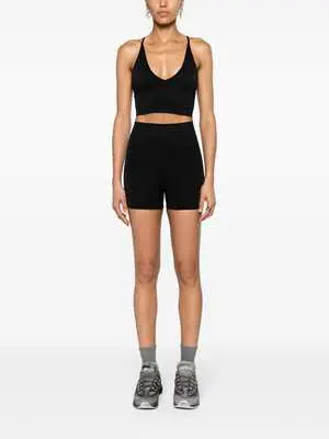 Rick Owens V-neck Crop Top