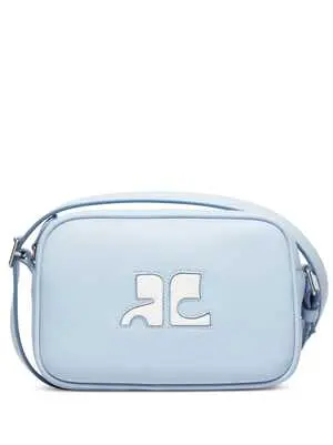 COURREGES Reedition Leather Camera Bag