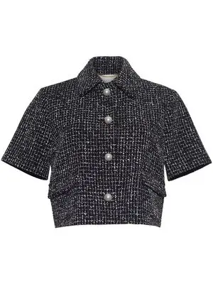 Adam Lippes Marseille Cropped Corded-tweed Jacket