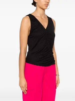 Pinko Gathered Sleeveless Tank Top