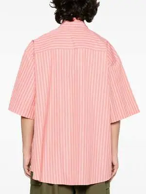 Martine Rose Striped Bowling Shirt