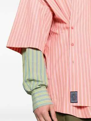 Martine Rose Striped Bowling Shirt