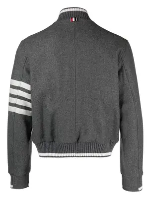 Thom Browne 4-bar Stripe Bomber Jacket