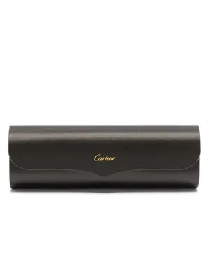 Cartier Round-frame Rimless Sunglasses
