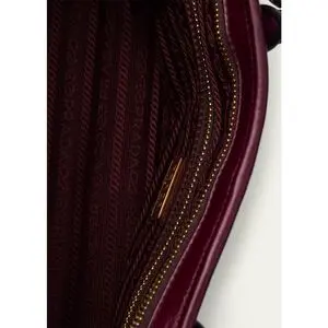 Prada Medium East-west Leather Shoulder Bag - Travertino