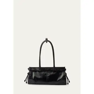 Prada Medium East-west Leather Shoulder Bag - Travertino