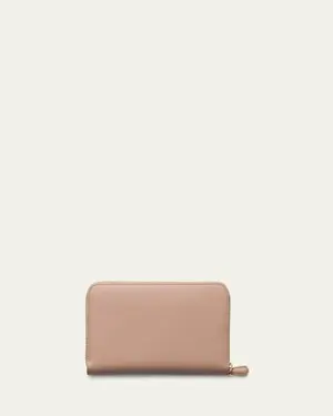 Prada Large Continental Leather Wallet - Cipria