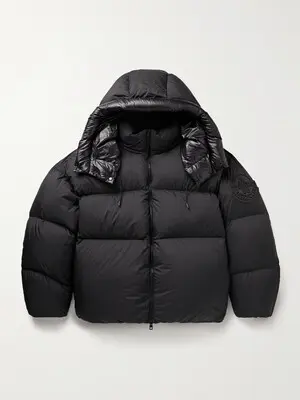 Moncler Roc Nation Antila Hooded Down Jacket - Black