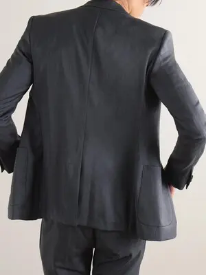 Mr P. Slim-fit Wool-twill Suit Jacket