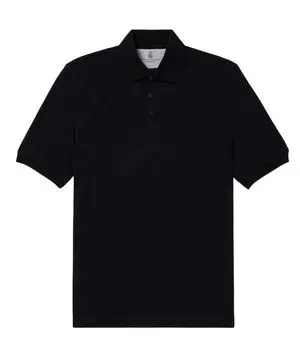 Brunello Cucinelli Slim-fit Cotton-piqué Polo Shirt - Black