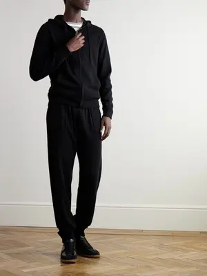 Mr P. Tapered Wool And Cashmere-blend Sweatpants