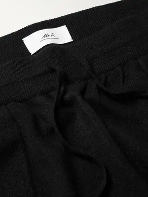 Mr P. Tapered Wool And Cashmere-blend Sweatpants