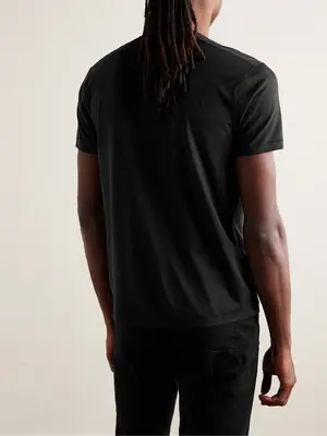 TOM FORD Slim-fit Lyocell And Cotton-blend Jersey T-shirt - Black