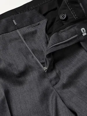 Mr P. Philip Slim-fit Wool-twill Trousers