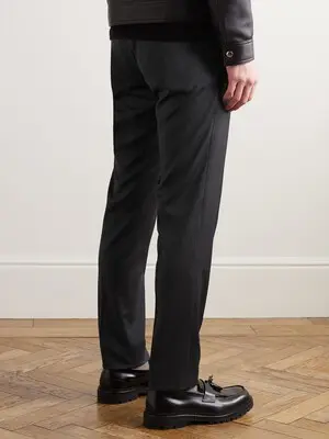 Mr P. Philip Slim-fit Wool-twill Trousers