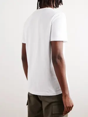 Moncler Three-pack Logo-appliquéd Cotton-jersey T-shirts