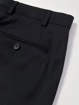 Mr P. Philip Slim-fit Wool-twill Suit Trousers
