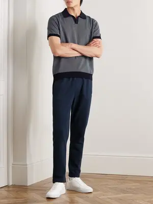 Mr P. Tapered Cotton-jersey Sweatpants